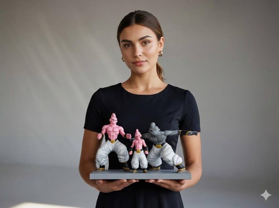 Majin Buu Collection Model STL File | 3D Printable Model | Modular ...
