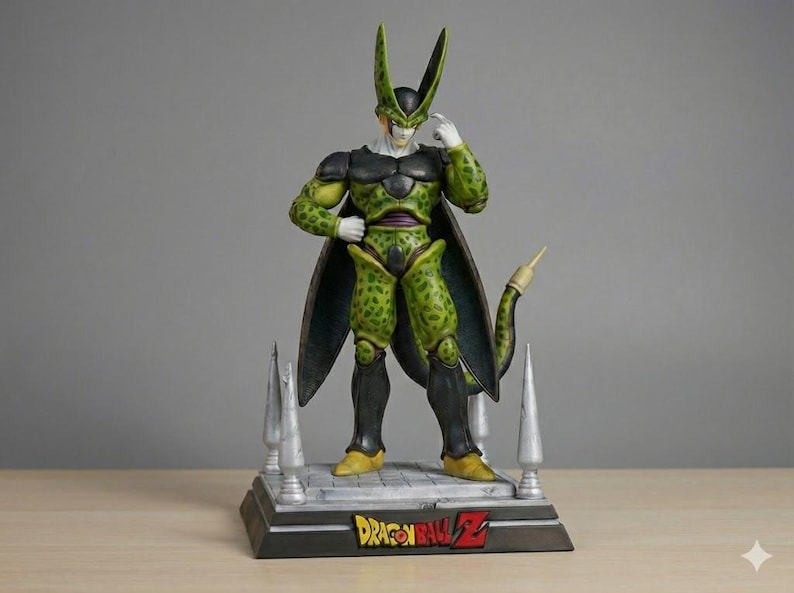 Super Perfect Cell STL File | 3D Printable Model | Anime Alien Villain ...