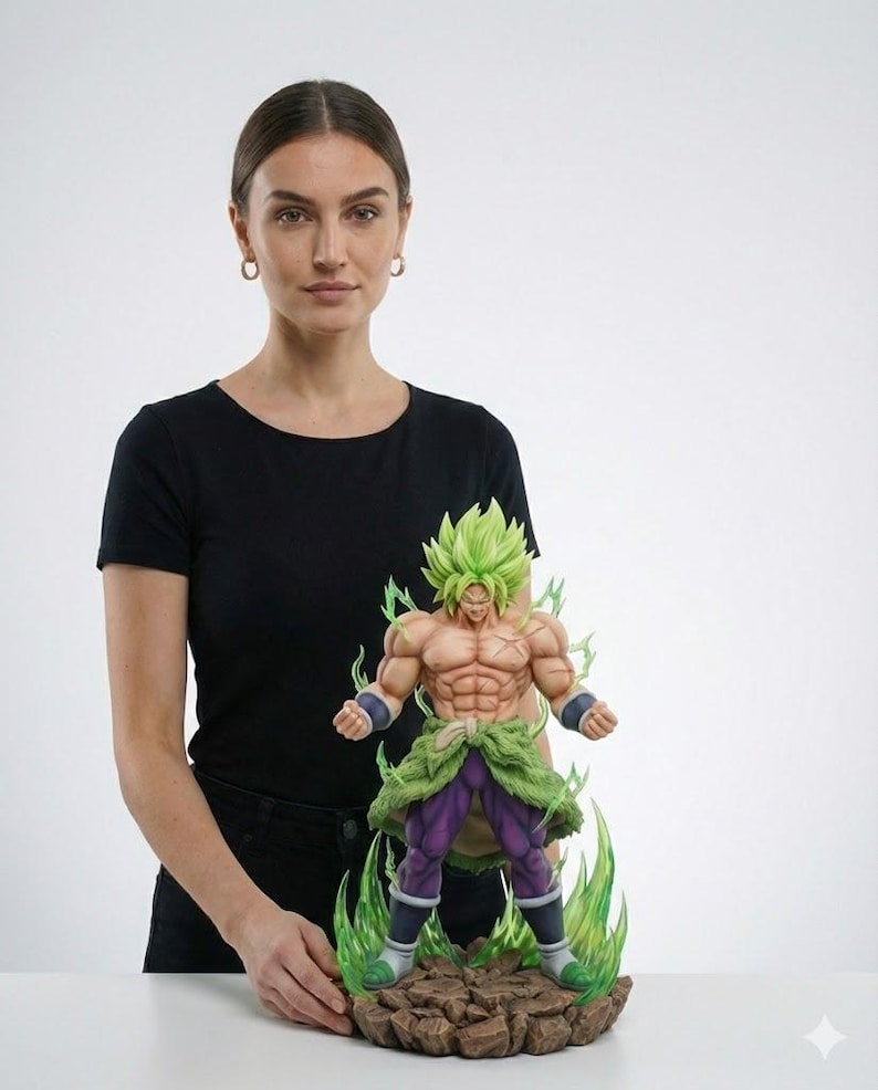 Legendary Super Saiyan Broly STL File | 3D Printable Model | Martial ...