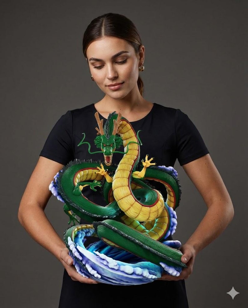 Shenron Eternal Dragon DBZ STL File | 3D Printable Model | Martial Arts ...