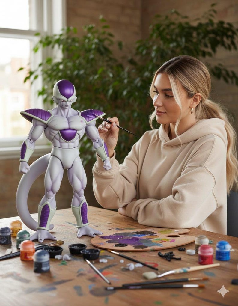 Frieza DBZ STL File | Anime Alien Villain | Martial Arts | Dragon Ball ...