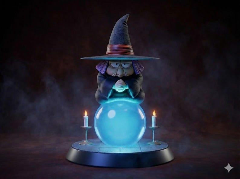 Baba the Fortuneteller DBZ STL File | 3D Printable Model | Martial Arts ...