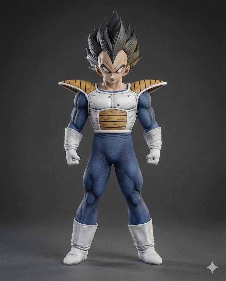 Vegeta Base Form STL File | King Vegeta | 3D Printable Model | Martial ...