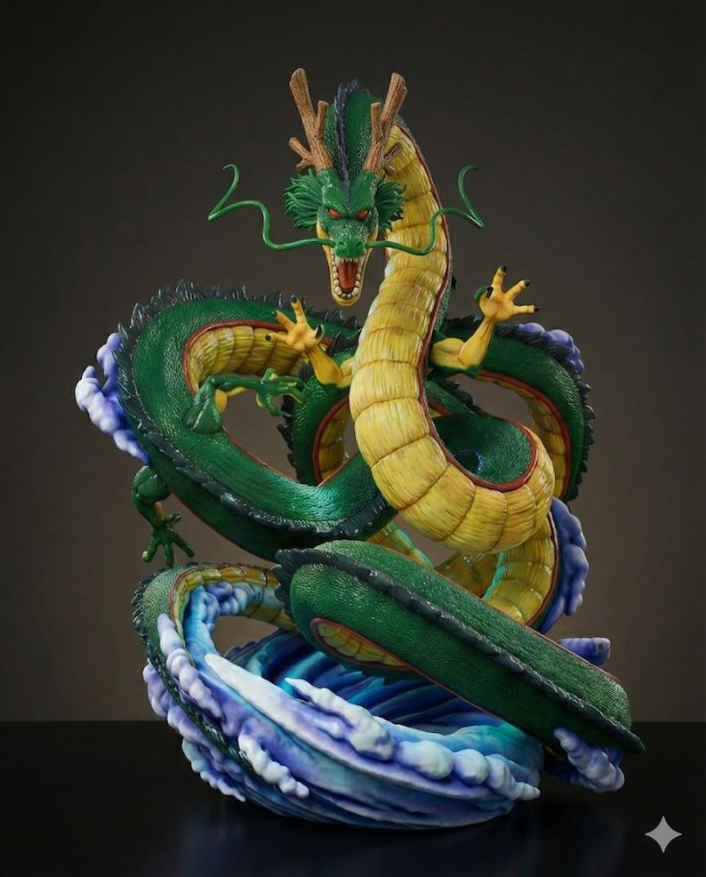 Shenron Eternal Dragon DBZ STL File | 3D Printable Model | Martial Arts ...