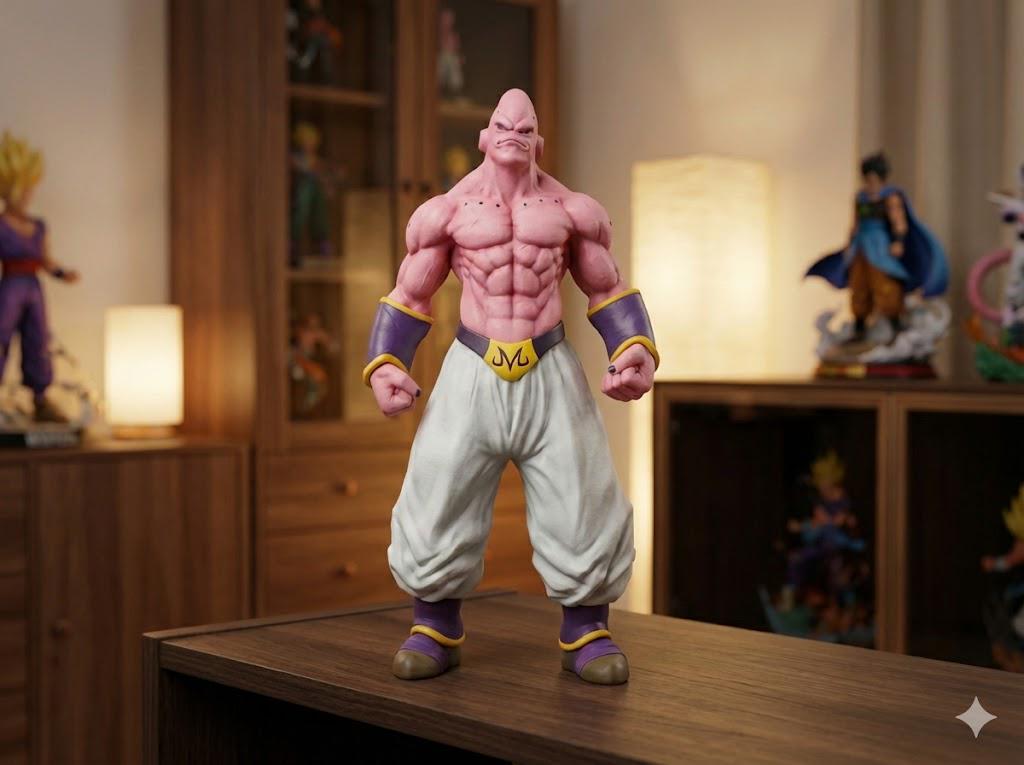 Super Evil Majin Buu STL File | 3D Printable Model | Modular Anime ...
