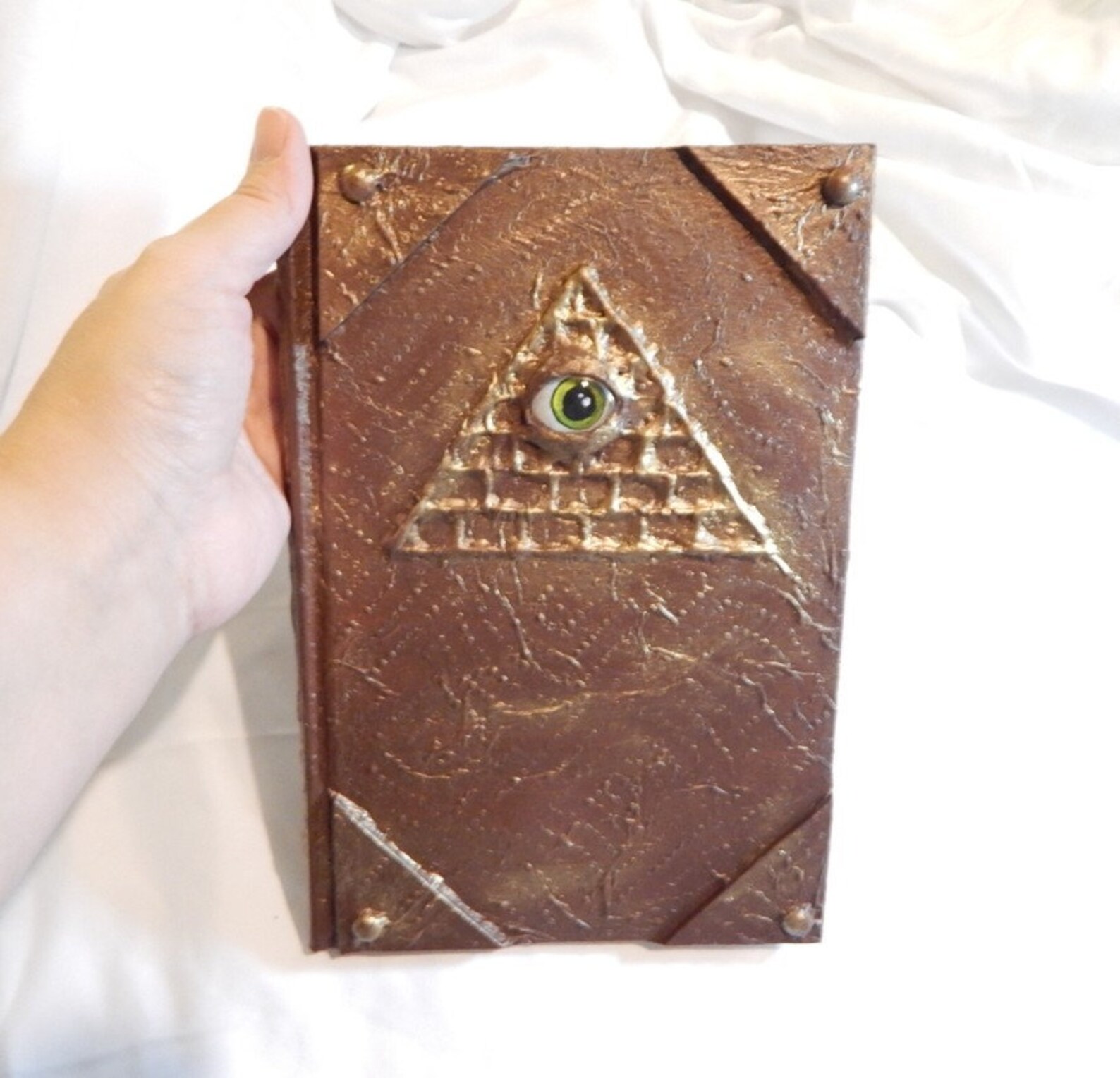 Illuminati Halloween prop occult spellbook classic literature | Etsy