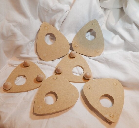 DIY Talking Spirit Board Blank Planchette Wood Supply Shapes | Etsy