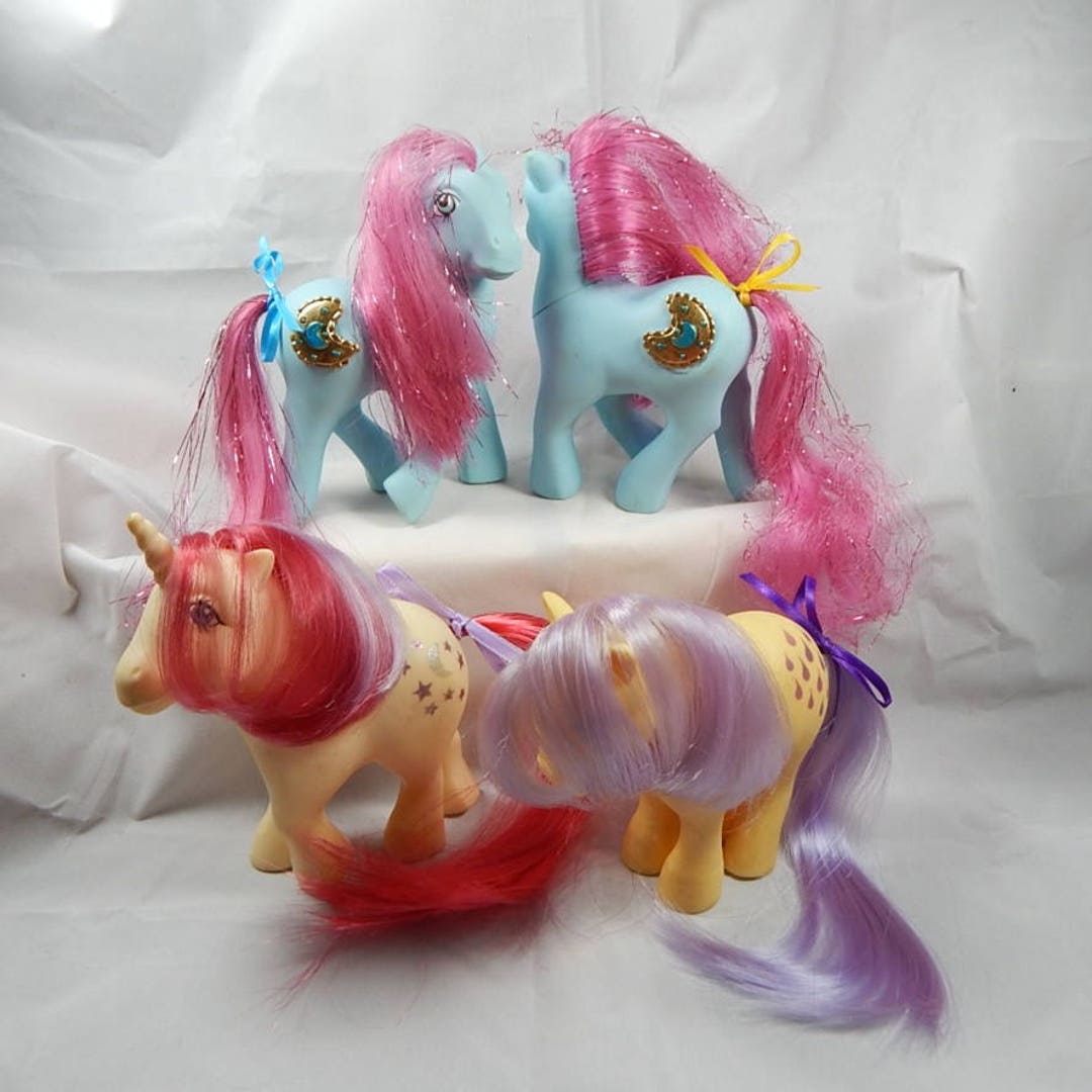 Vintage G1 MLP Refurbished Ponies Some Flaws - Etsy