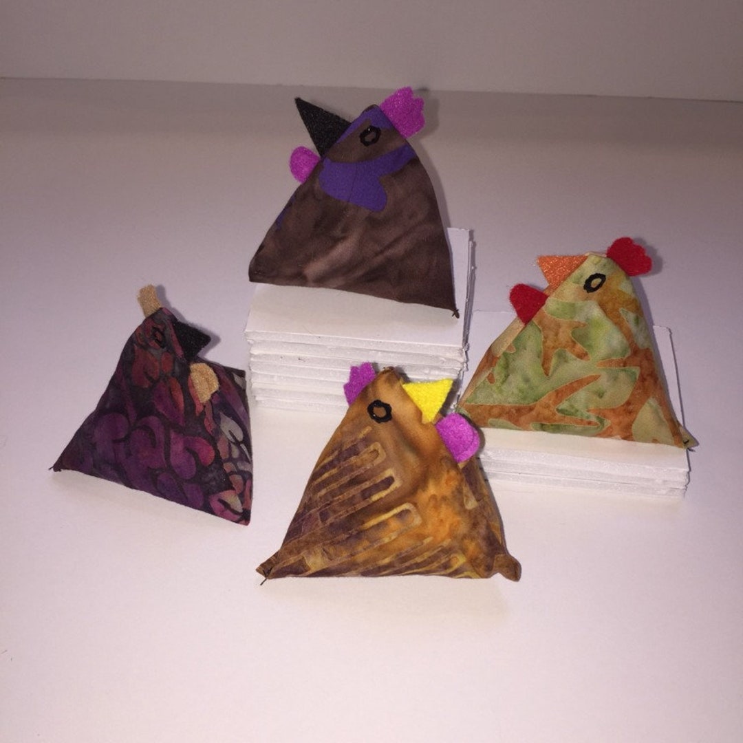 Batik Stim Chicken Fidget Quartet With Assorted Fillings. Small Fidget ...