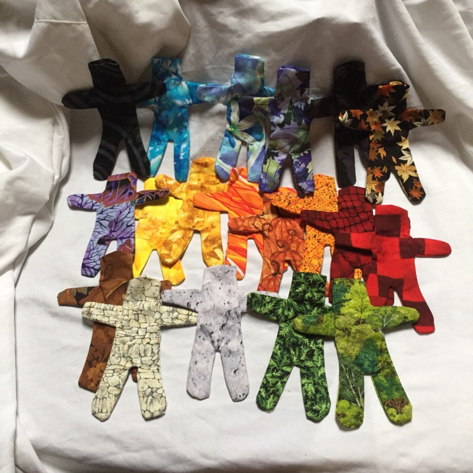 DIY Unstuffed Poppet Dolls, Many Colors to Pick From, Cotton Blank ...