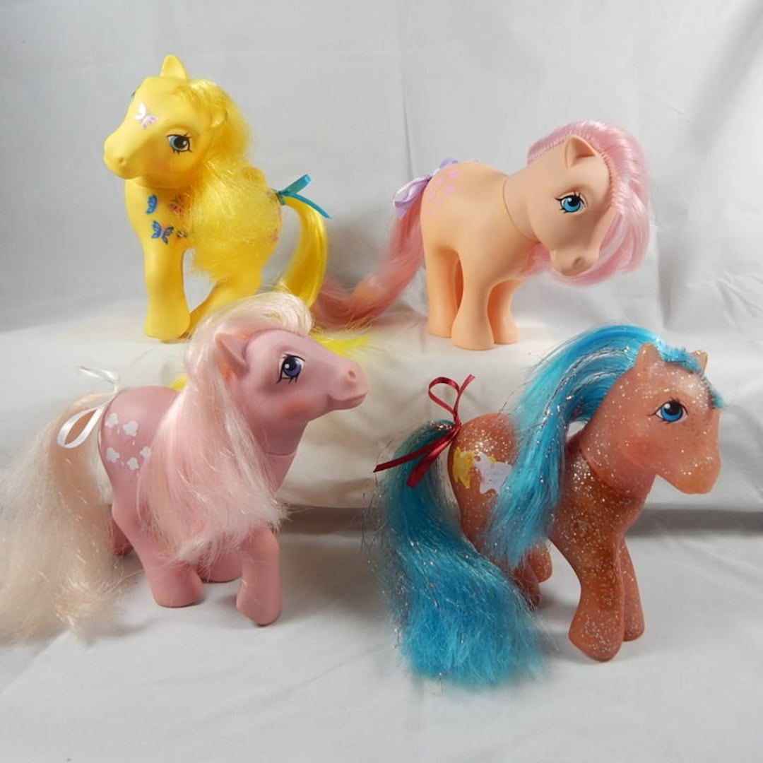 Vintage G1 MLP Refurbished Ponies Some Flaws - Etsy