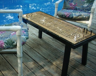 Cribbage Board Table | Etsy