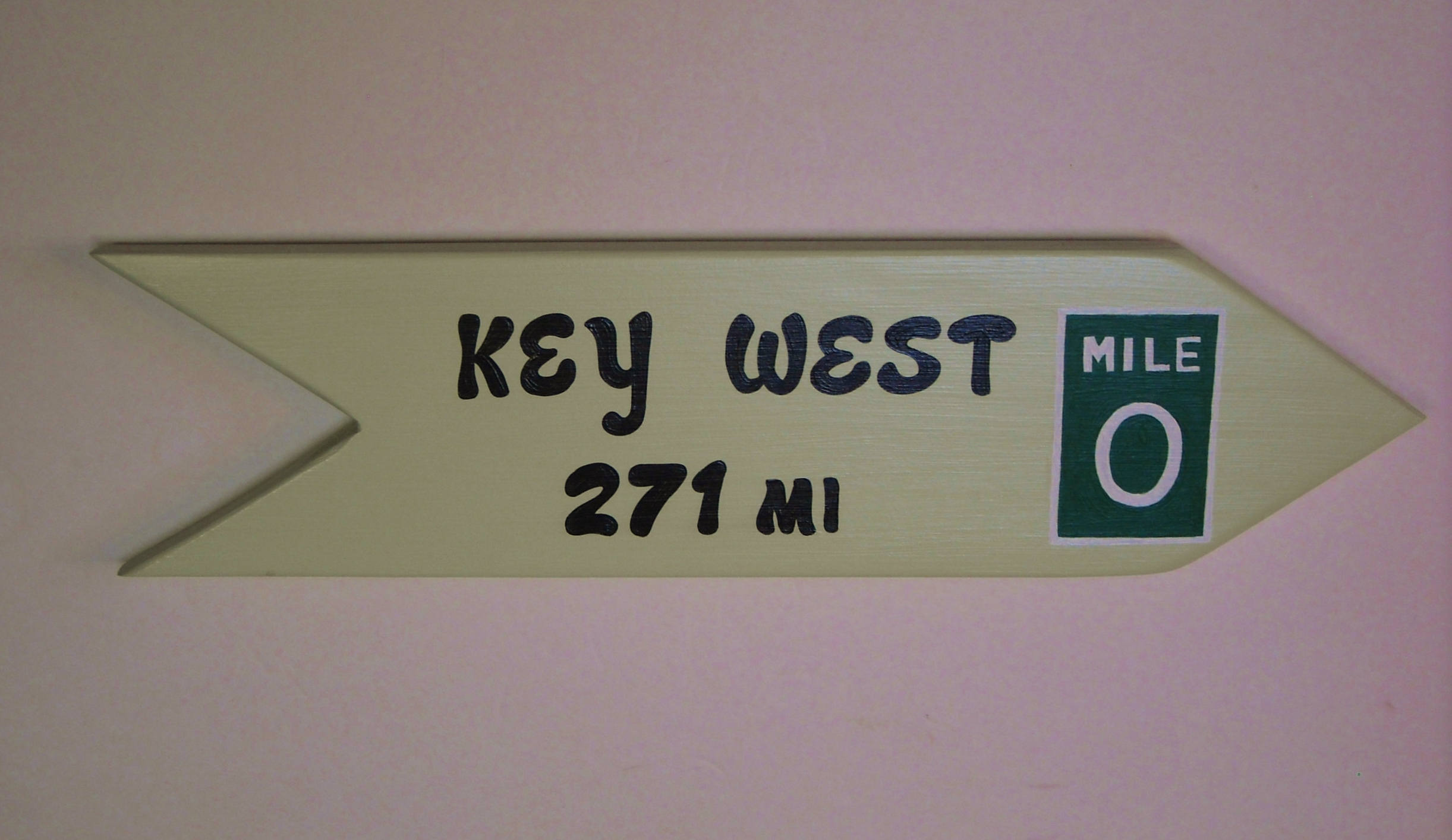 KEY WEST SIGN Personalized Directional Handpainted Key West | Etsy