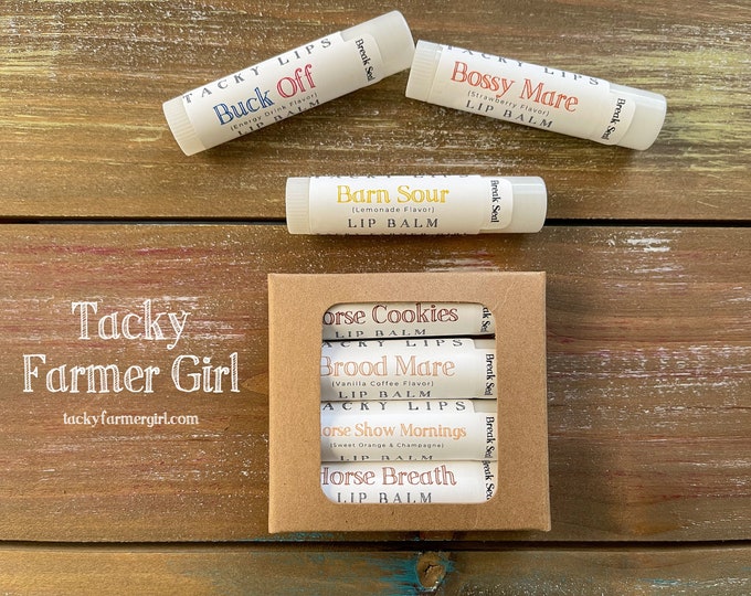 Horse Lovers -- Tacky Lips -- Lip Balm | Horse Lovers | Horse Themed ...