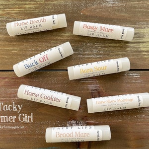Horse Lovers -- Tacky Lips -- Lip Balm | Horse Lovers | Horse Themed ...