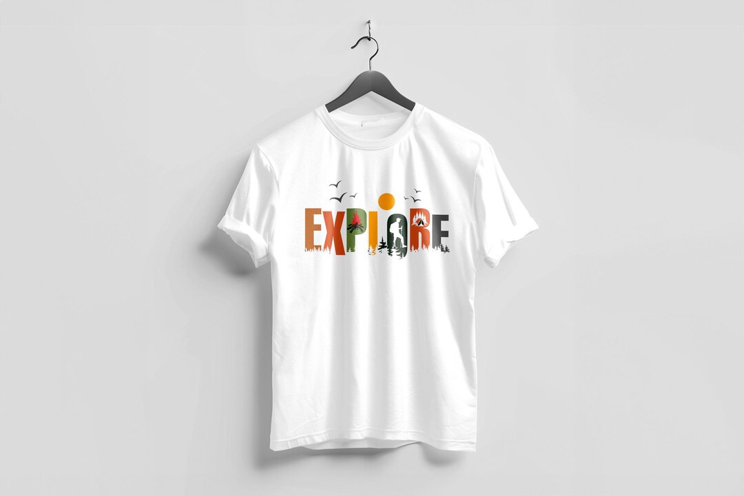 Explore T-shirt Design – Digital Download – Adventure Graphic Tee ...