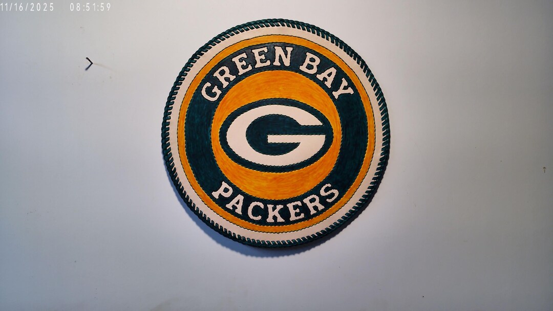 Green Bay Packers Wall Hanging - Etsy
