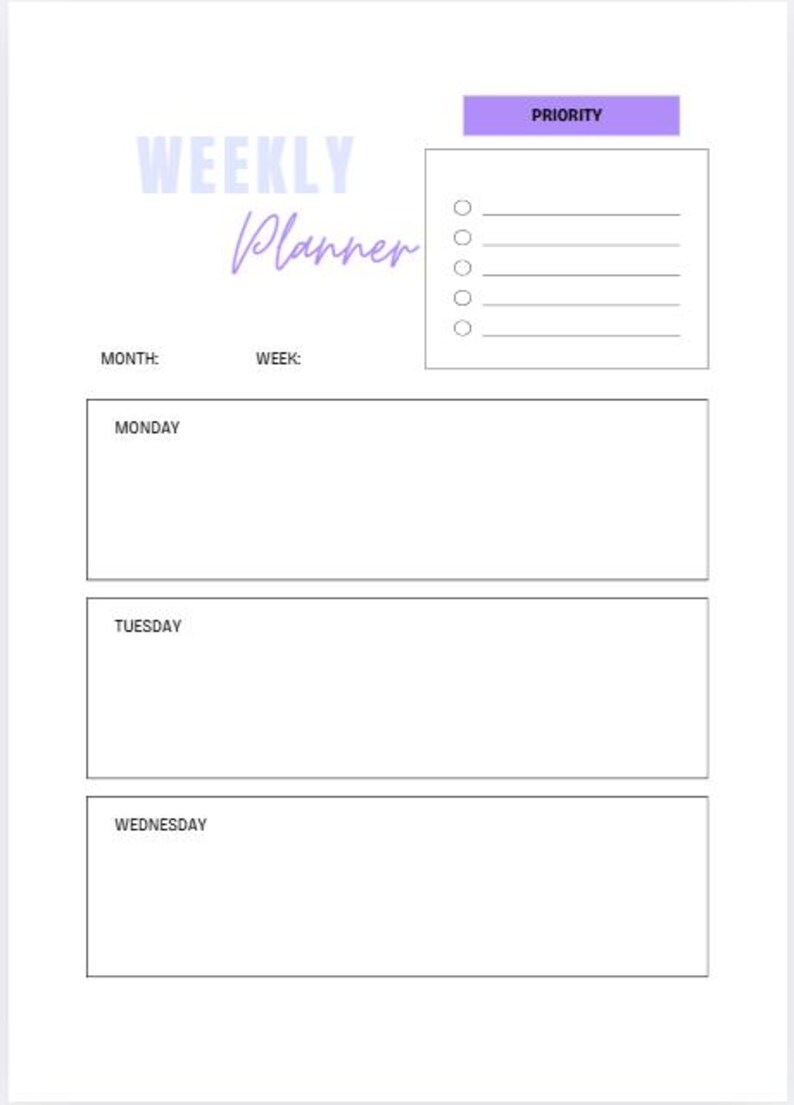 Organised Chaos Yearly Planner - Etsy UK