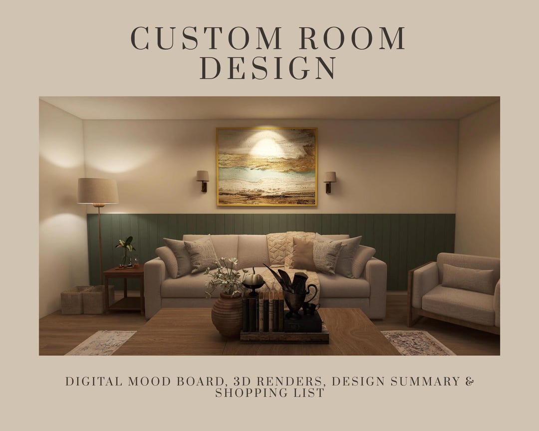 Full Custom Room Design - Etsy