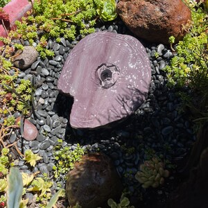 Rock Water Fountain Bird Bath Fountain Rock Garden - Etsy