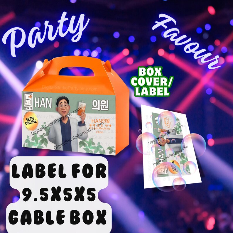 Kpop Demon Hunters, Dr. Han's Tonic Drink Wrapper, Dr Han Gable Box ...