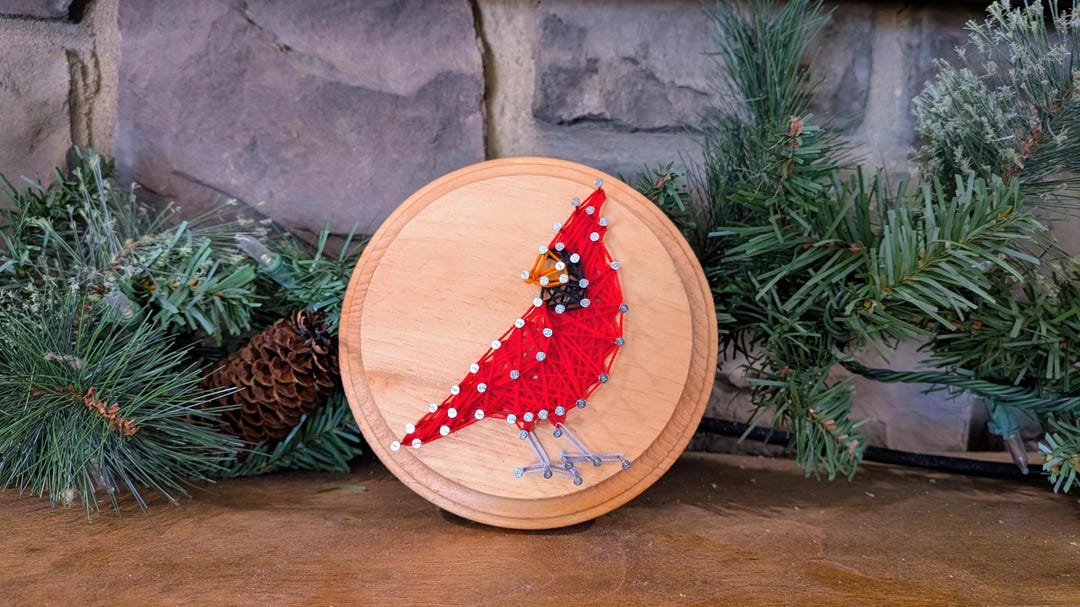 Cardinal String Art - Etsy