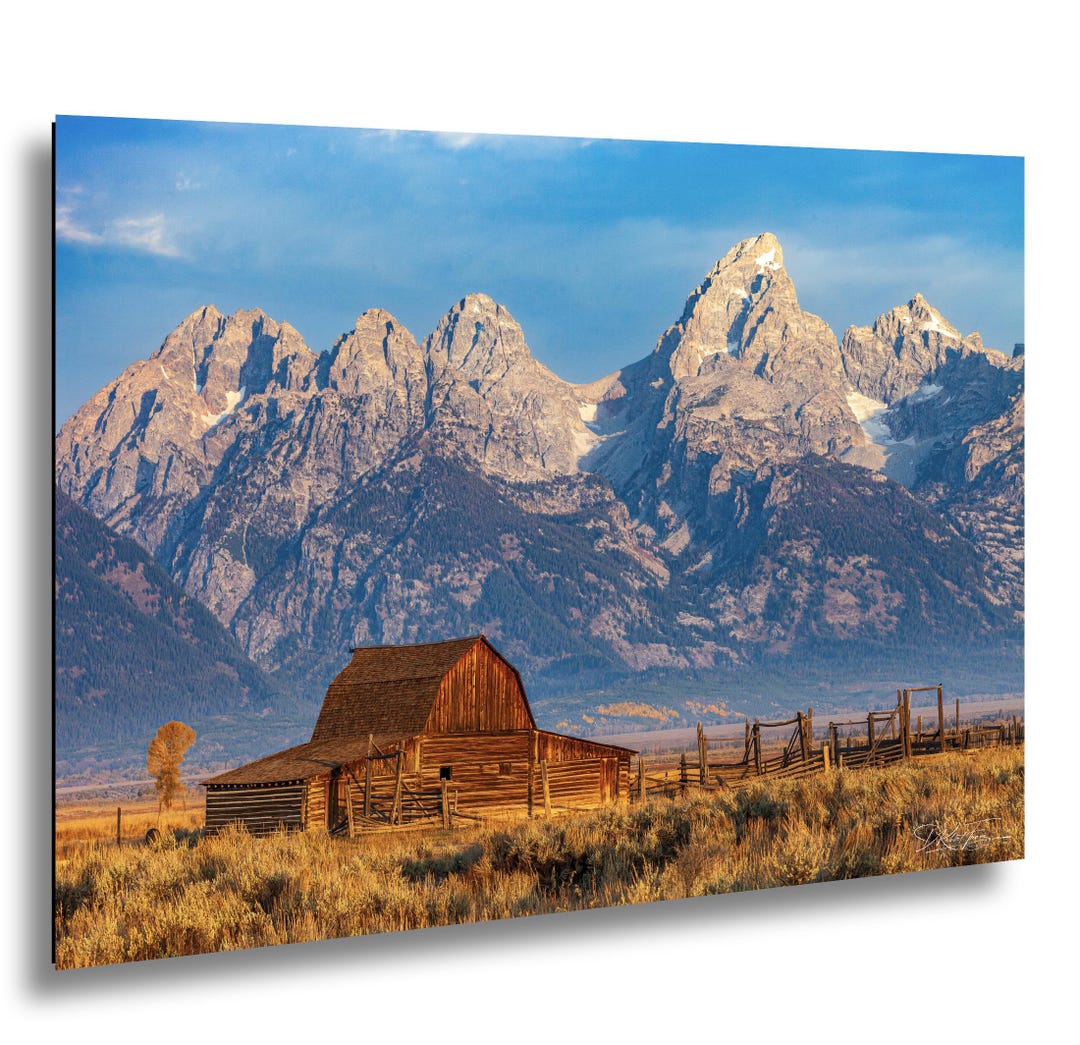 Mormon Row Barn – Grand Teton National Park Landscape Photography Print ...