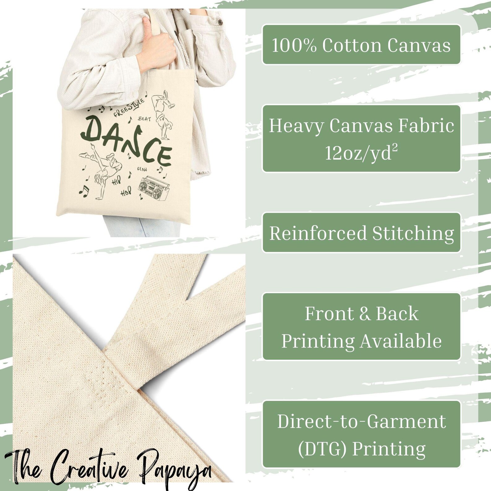 Dance Bag for Girls, Hip Hop Bag, Modern Dance, Dance Mom, Break ...