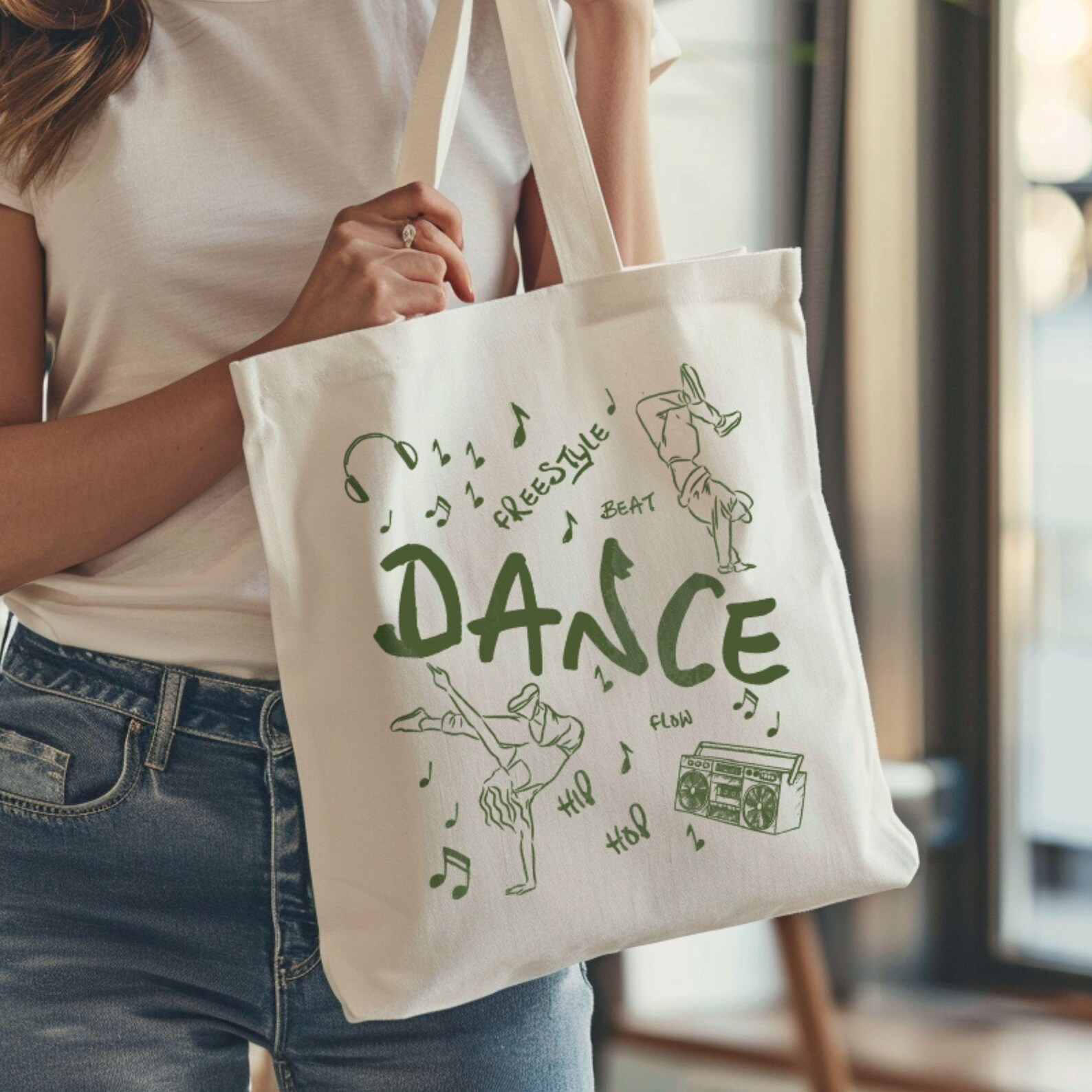 Dance Bag for Girls, Hip Hop Bag, Modern Dance, Dance Mom, Break ...