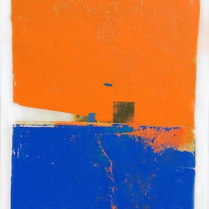 Composition With Orange - Etsy
