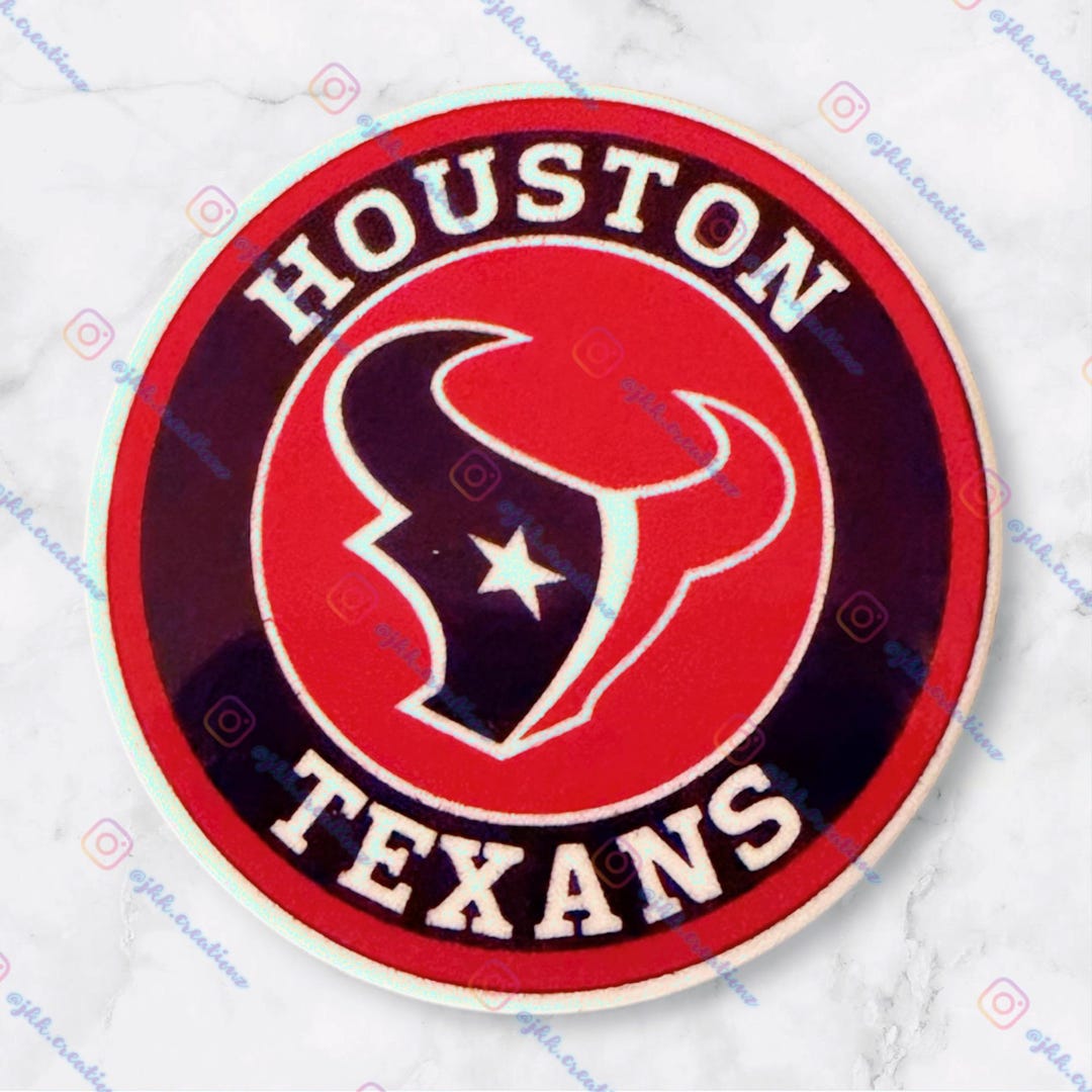 Houston Texans Acrylic Flatback, DIY Craft Embellishment - Etsy