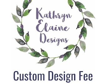Custom Design Fee - Etsy