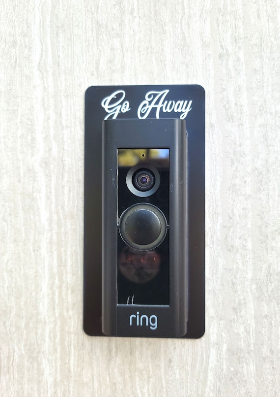 Go Away Video Doorbell Surround - Etsy