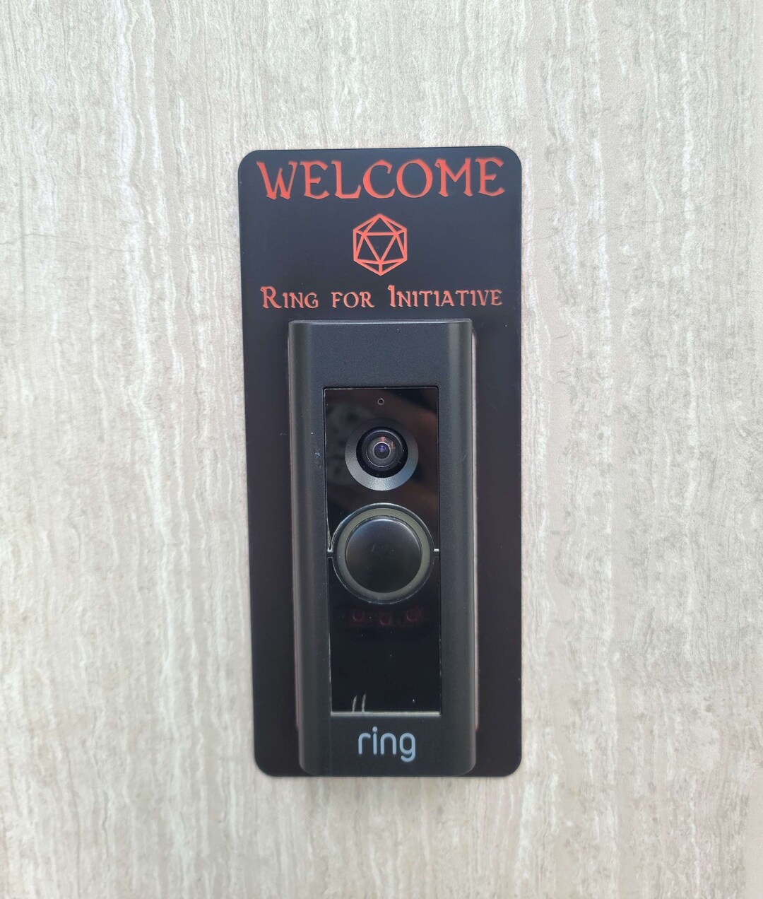 Welcome Ring for Initiative Dice Video Doorbell Surround - Etsy