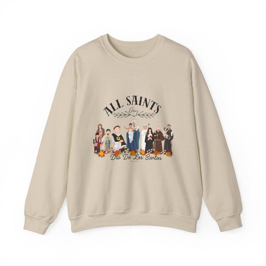 All Saints Crewneck Sweatshirt, Unisex Sweatshirt, Religious Sweatshirt ...