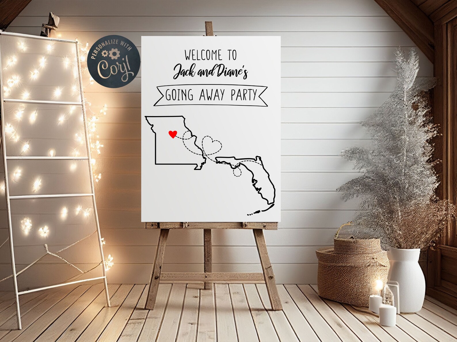 Editable Going Away Party Welcome Sign - Etsy