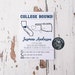 Editable College Bound Change of Address, Keep in Touch, College ...