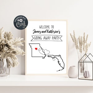 Editable Going Away Party Welcome Sign - Etsy