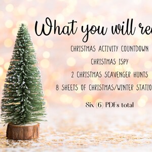 Printable Christmas Fun Bundle, Christmas I-spy, Christmas Activities ...