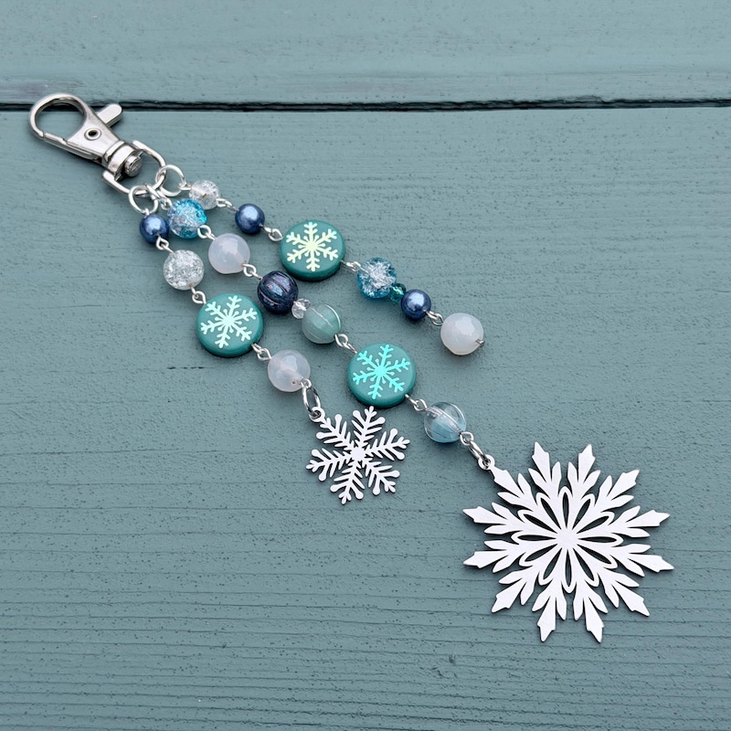 Snow Theme Purse - Etsy UK