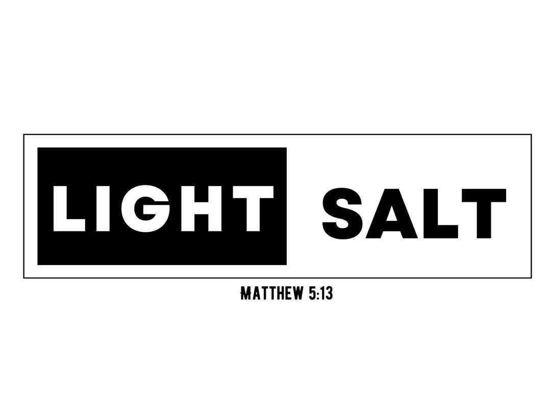 Salt and Light Matthew 5:13 Christian Clipart PNG SVG Digital Art File ...
