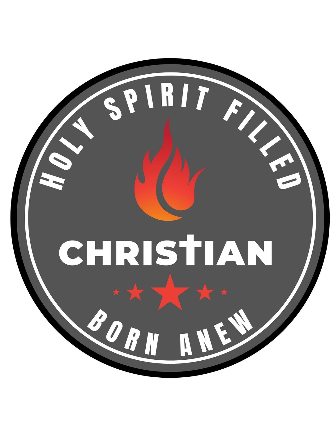 Born Again Christian Holy Spirit Filled Christian Clipart PNG Digital ...