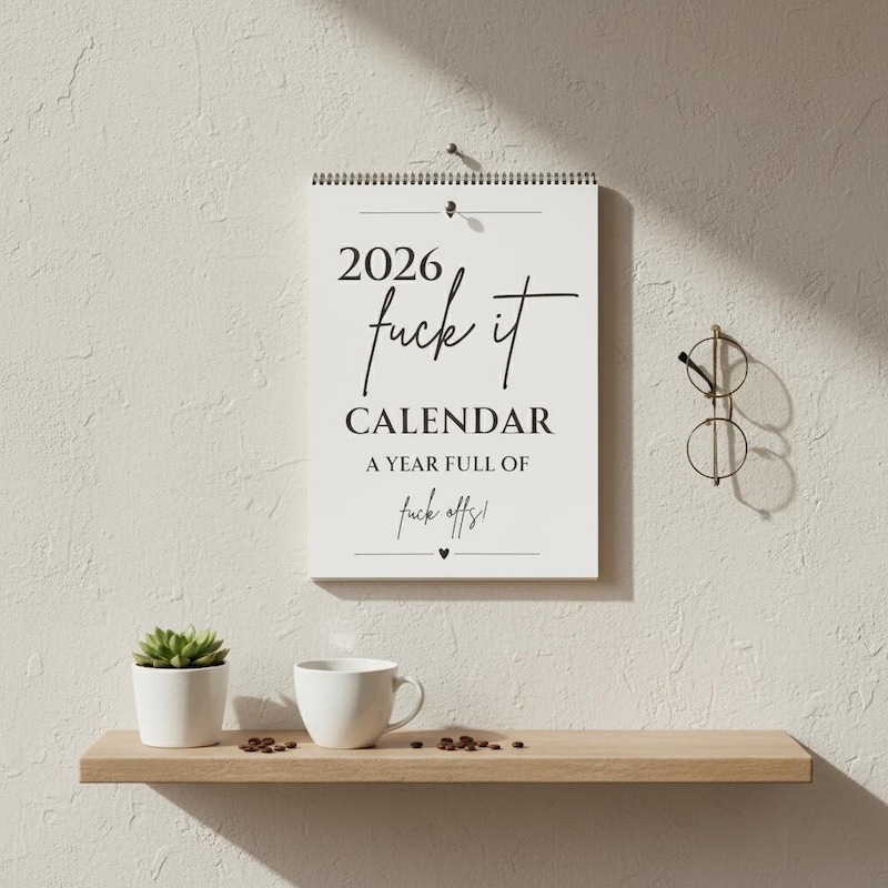 Rude Calendar 2026 - Etsy UK