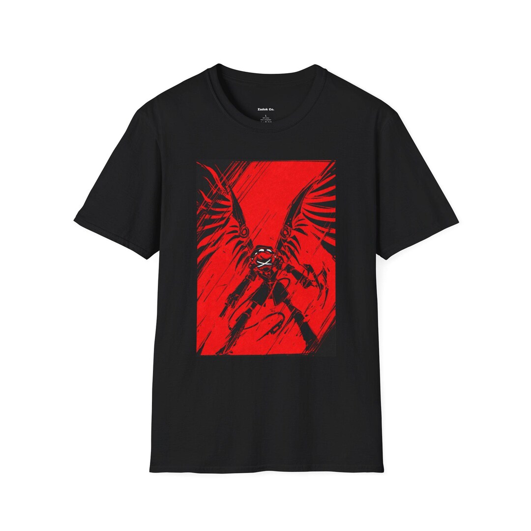 Murder Drones Red Demon Wing Graphic - Etsy