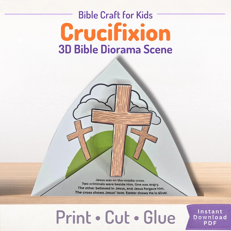 Crucifixion Craft - Etsy