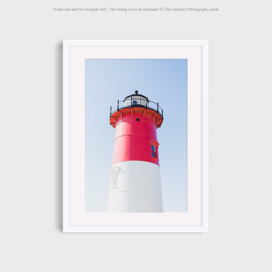 Nauset Light Cape Cod Photography: Coastal Nautical Wall Art Print - Etsy