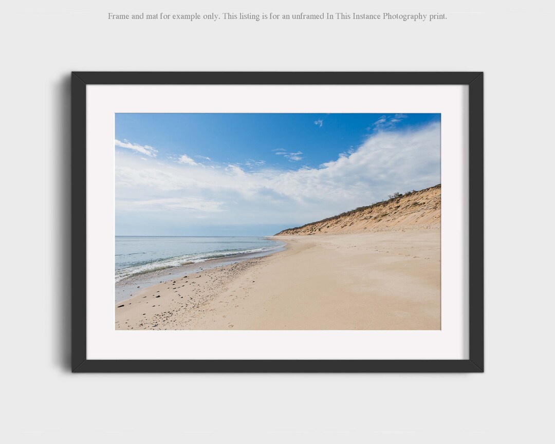 Cape Cod Photography Print, Marconi Beach Wall Art Print - Etsy