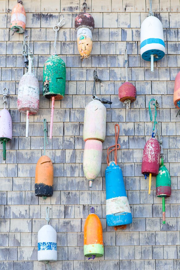 Maine Lobster Buoy Shack Photography Atlantic Ocean Coast - Etsy