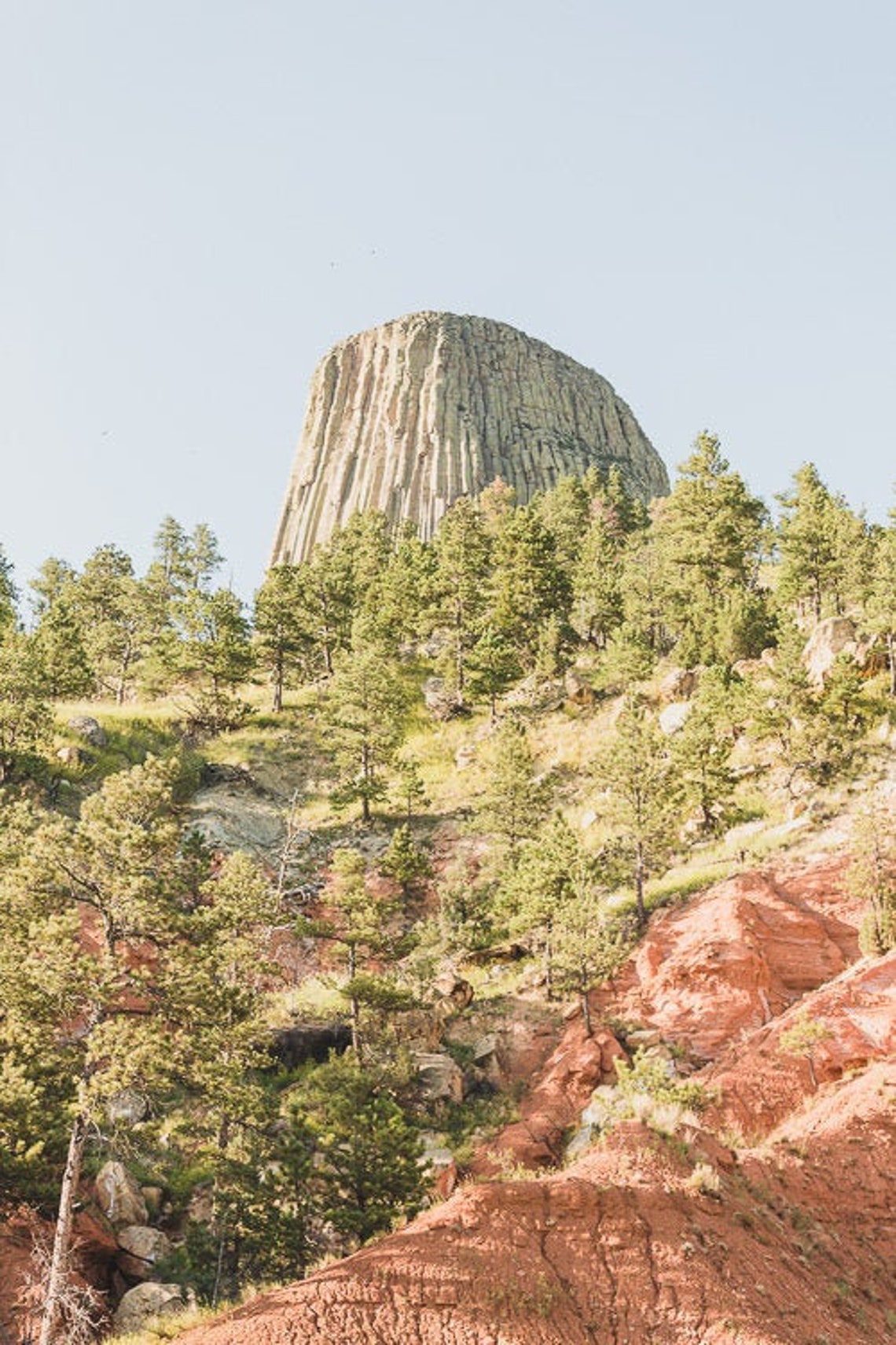 Devils Tower National Monument Nature Landscape Photography - Etsy