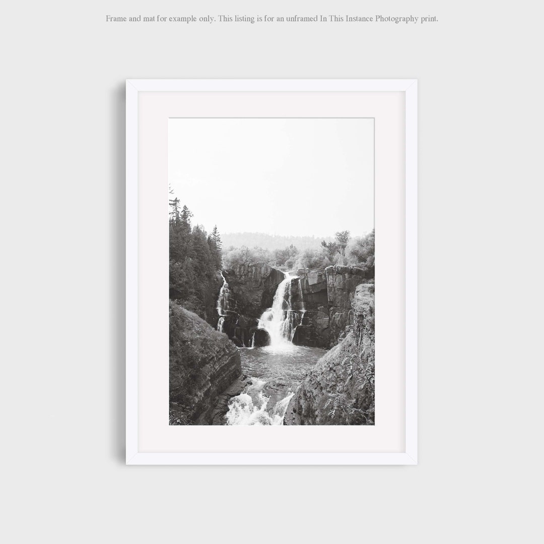 Minnesota Photography, Northwoods Grand Portage High Falls Pigeon River ...